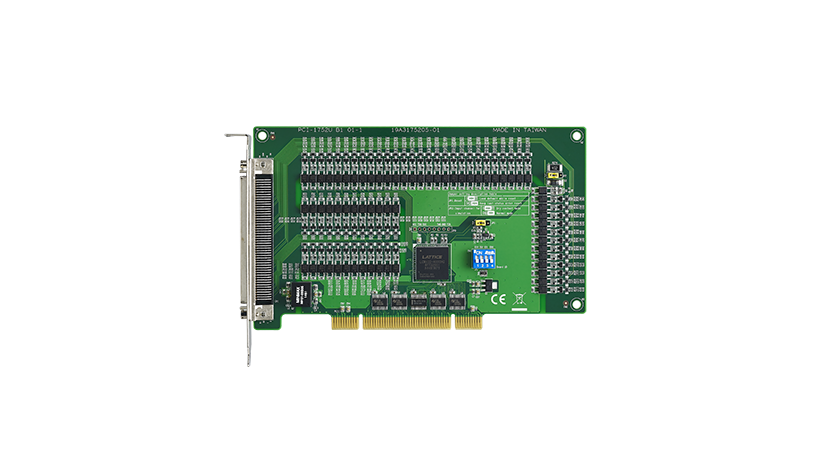 PCI-1752U-BE-64チャンネルの絶縁デジタル出力カード (シンク・タイプ）